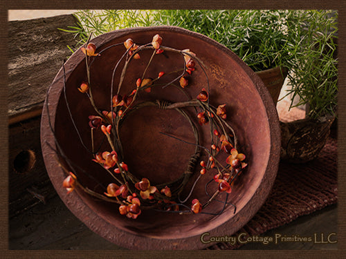Bittersweet Candle Ring – Country Cottage Primitives